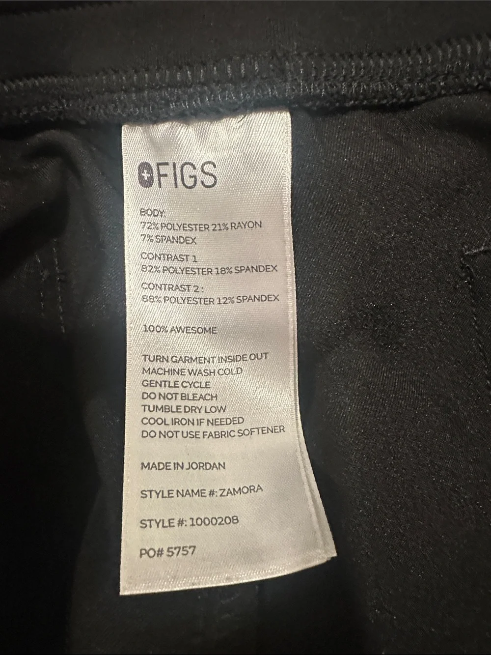Figs | Pants & Jumpsuits | Figs Black Womens Track Jogger Pants | Poshmark
